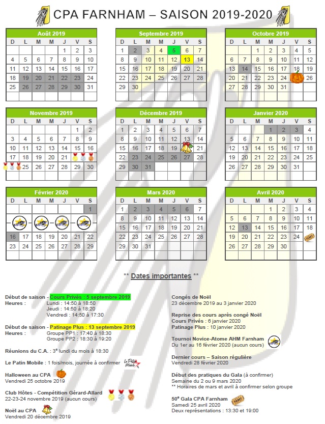 Calendrier 2019-2020a - CPA Farnham